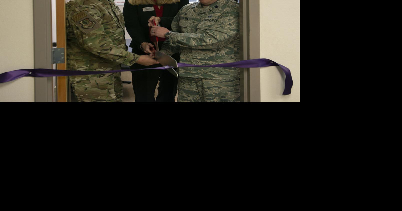 The 673d Force Support Squadron holds ribbon-cutting ceremony for a Non ...