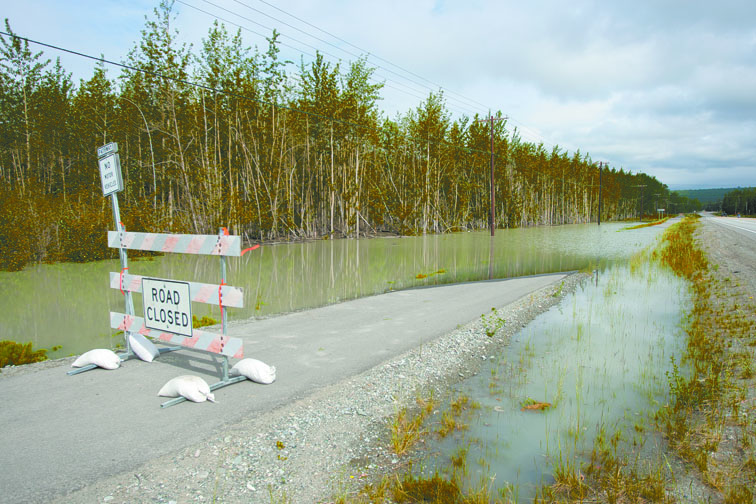 Matanuska River levels drop, but are still high | Local News Stories ...