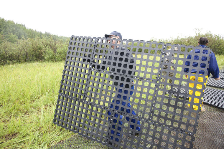 Cottonwood CreeK Trail Head Geoblock Installation | Featured ...