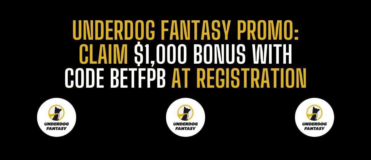 Underdog Fantasy promo: $1,000 bonus for NBA props today