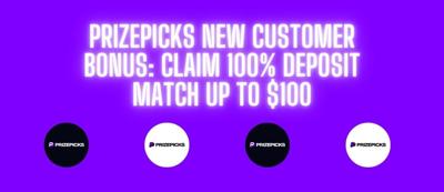 PrizePicks Super Bowl promo BONUSFPB: Get $100 in California