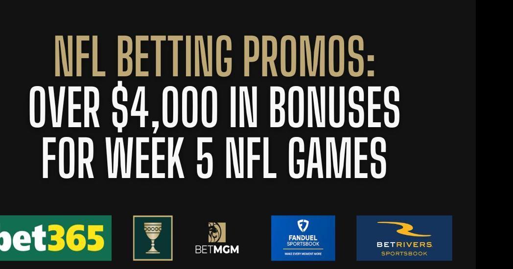 Best NFL betting promos: $3,500+ in NFL Sportsbook bonuses
