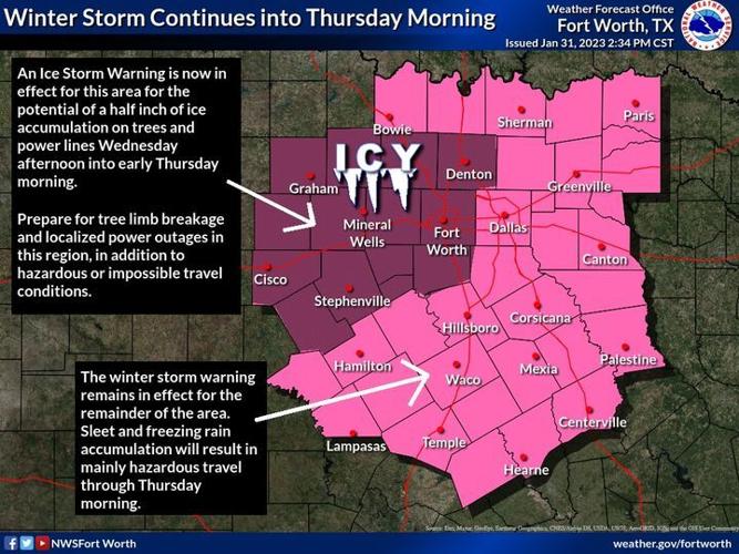 UPDATE: Register delivery to resume with Friday mail; freezing rain to continue through Thursday ...