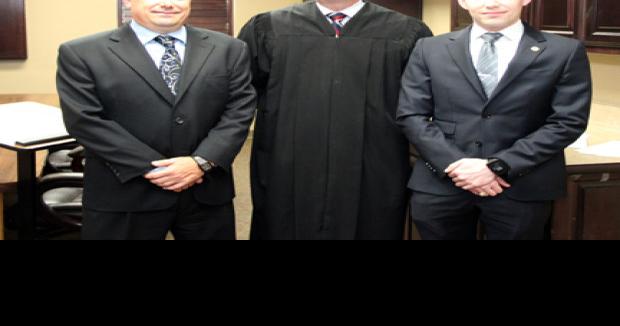 Judge Cypert swears in NCTC police chief, assistant chief | Community ...