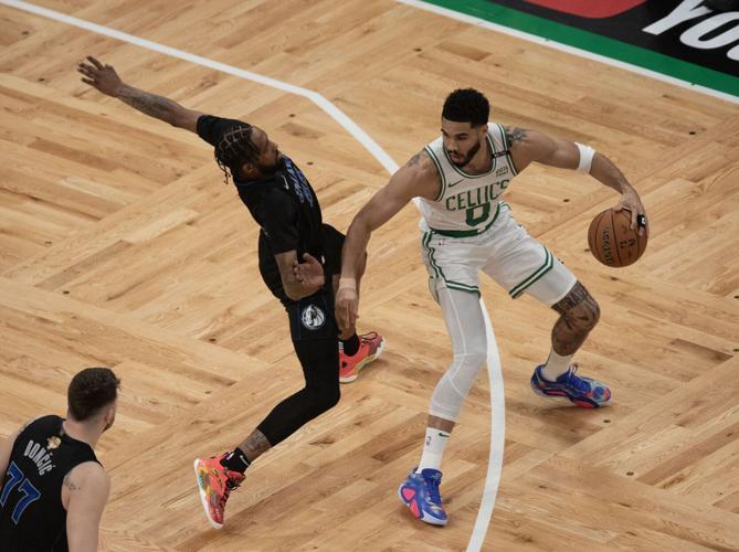 Dallas Mavericks vs. Boston Celtics in NBA finals Game One | Sports ...