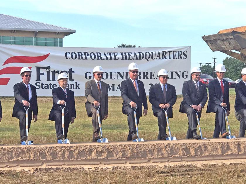 First State Bank breaks ground on new corporate headquarters | News ...