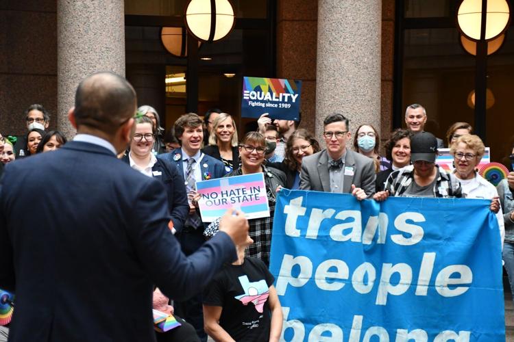 LGBTQ advocates rally as lawmakers consider barring gender-affirming ... LGBTQ advocates rally as lawmakers consider barring gender-affirming ...