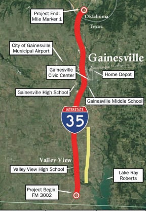 I-35 proposed expansion on its way from Denton County | Community ...