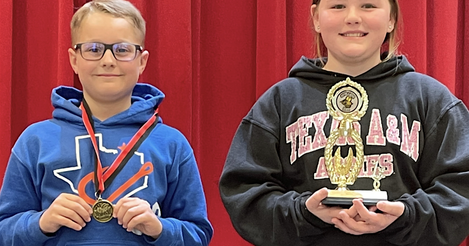 Muenster ISD Spelling Bee winners | Education | gainesvilleregister.com