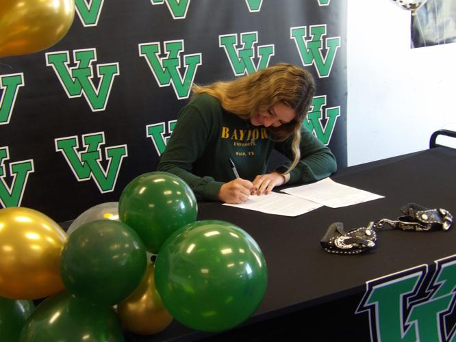 Horsing around: Valley View's Eller to join Baylor equestrian team ...