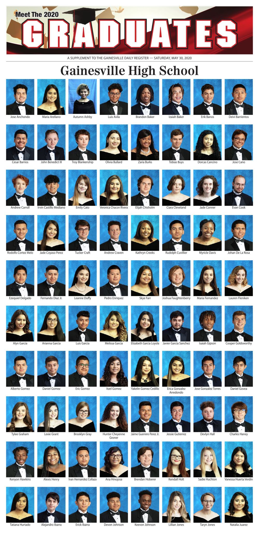 PDF: Meet the Graduates 2020 | Seasonal Sections | gainesvilleregister.com