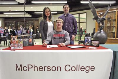 Valley View’s Strawn signs with McPherson | Local Sports ...