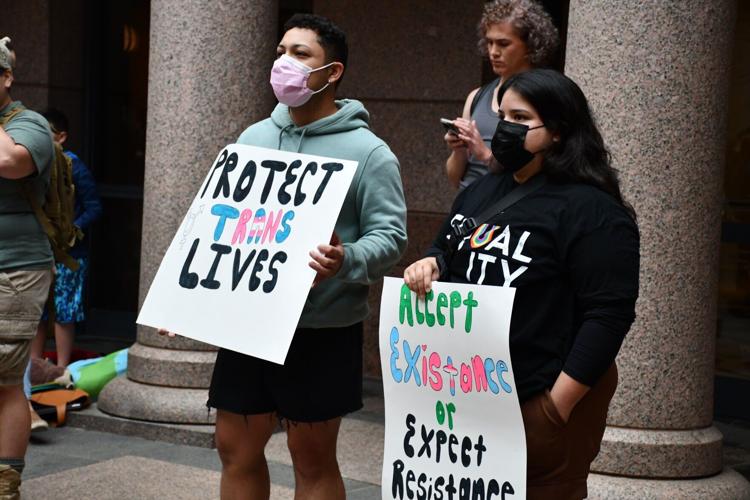 LGBTQ advocates rally as lawmakers consider barring gender-affirming ... LGBTQ advocates rally as lawmakers consider barring gender-affirming ...