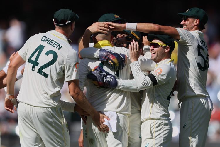 Nathan Lyon picks off three key wickets to set Australia on course for ...