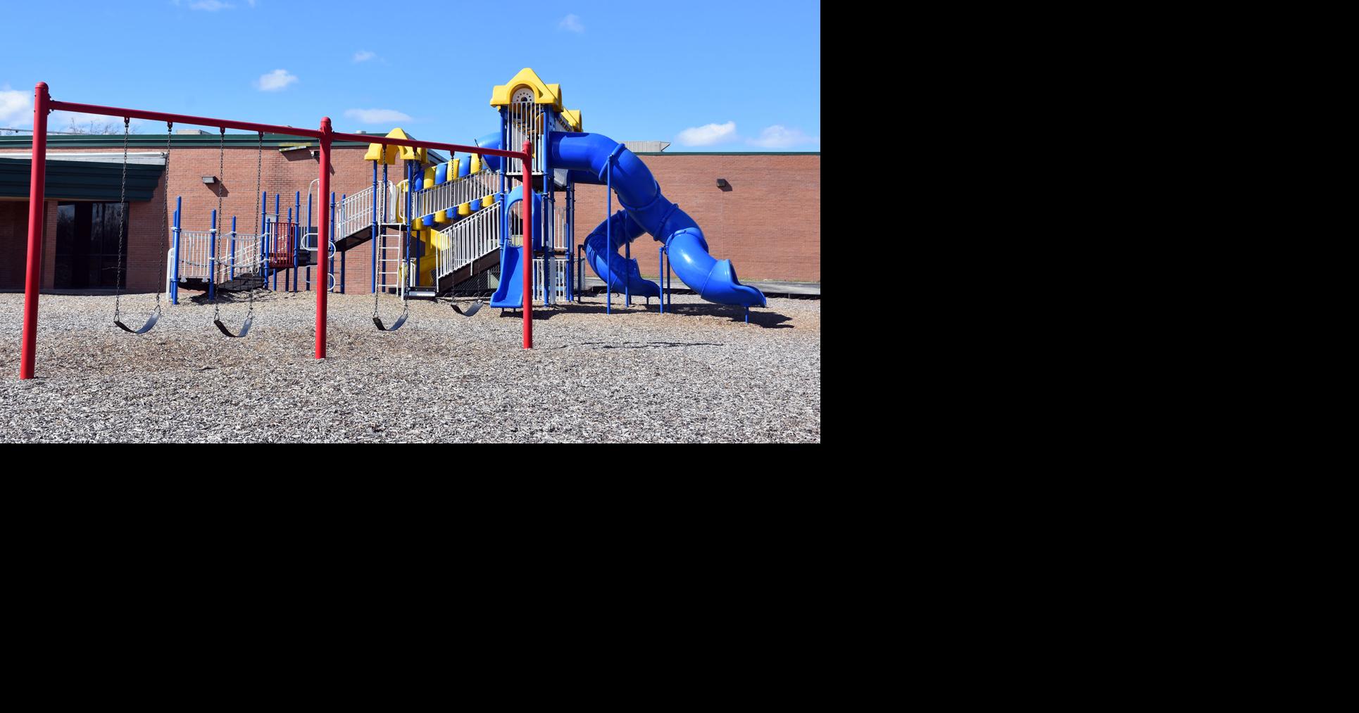 New equipment on hold: 2 playground slides at Edison off limits until ...