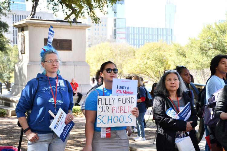 Members of Texas PTA rally for public education funding | Education ...