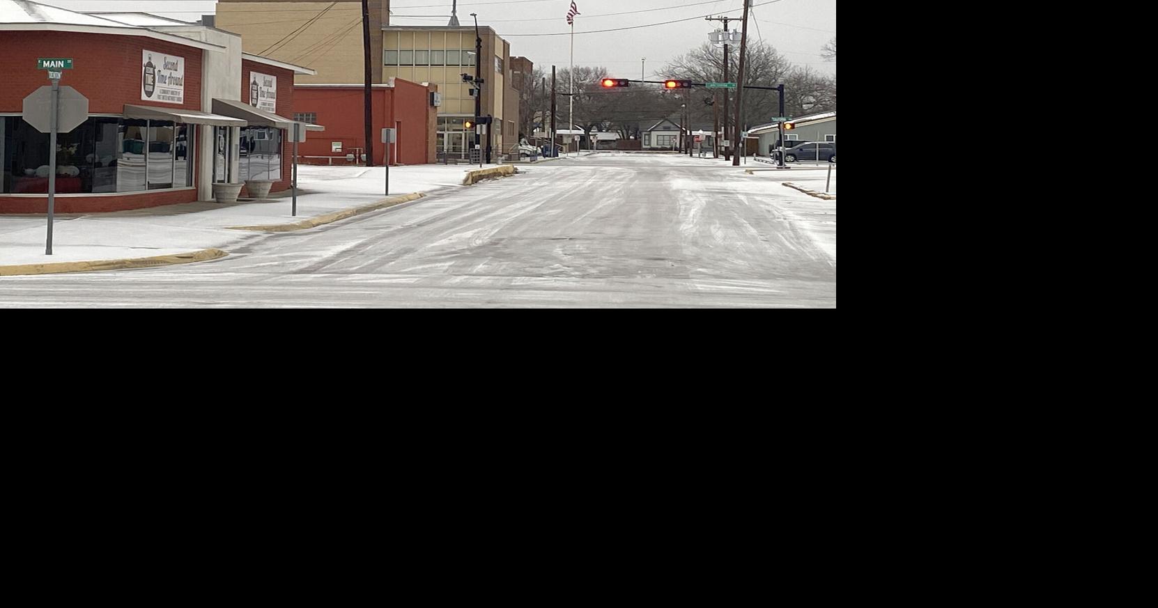 Gainesville, Cooke Co. thawing out from midweek ice storm | Education ...