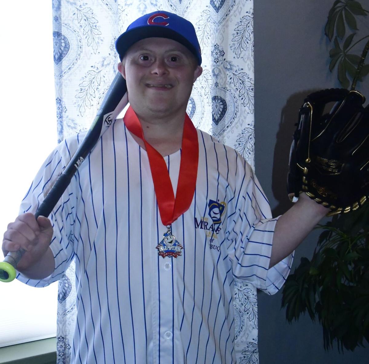 Alex Montgomery hits a home run at National Miracle League | Game ...
