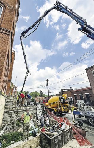New steps being installed at St. Michael Church | Photos ...