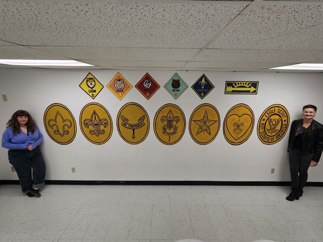 The great outdoors comes indoors with new scout mural | News ...