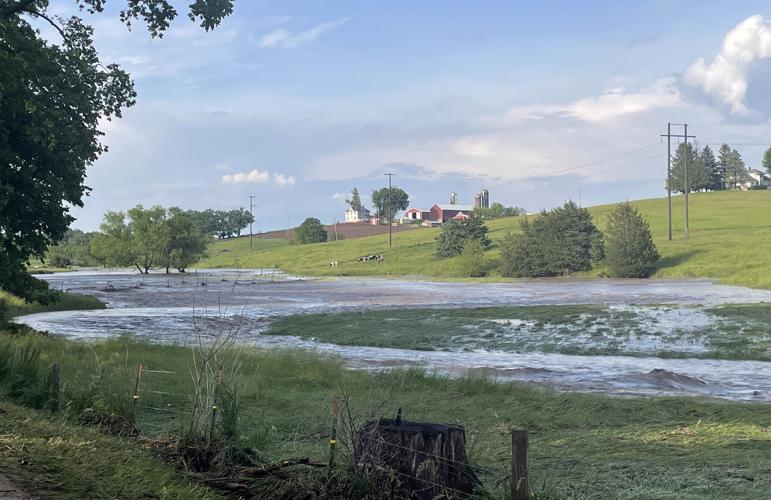 Heavy rain on June 3 brings localized flooding to East Dubuque and ...