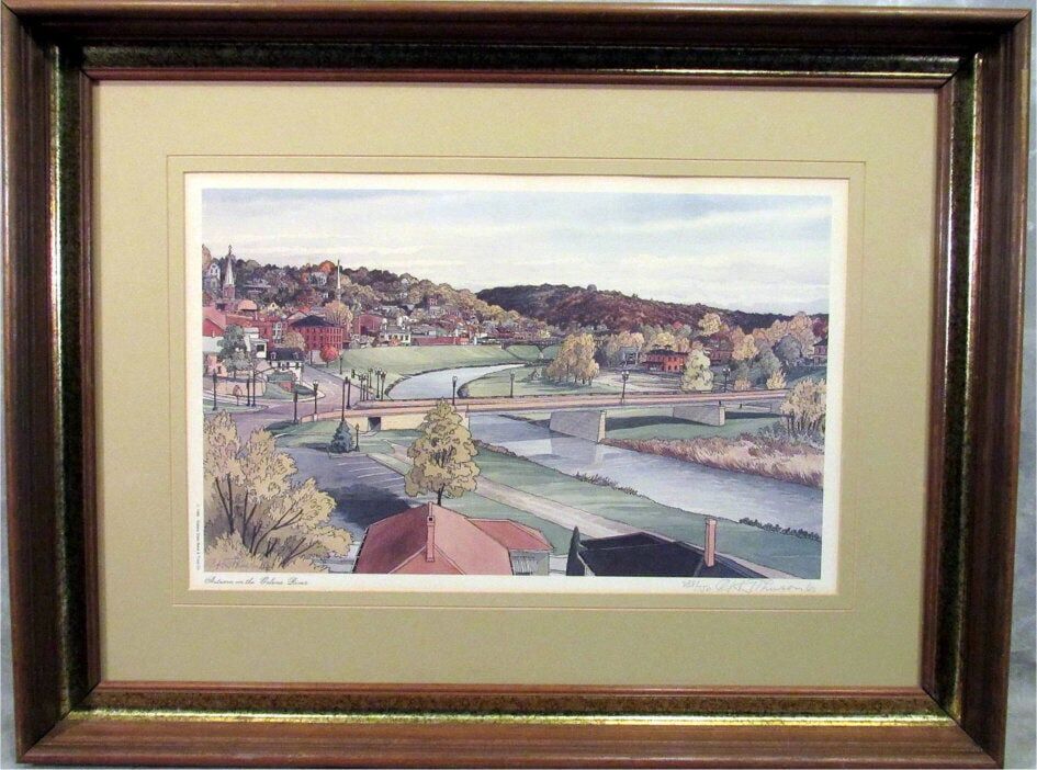 What's it worth on eBay? Carl Johnson Galena Art Lithograph: Autumn on ...