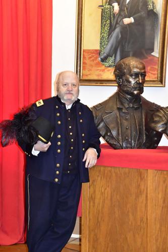Four of the nine general bronze busts arrive | Sculpture ...