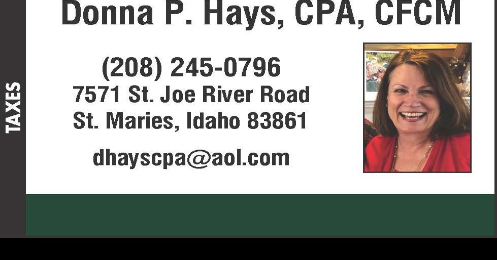 Donna P. Hays, CPA | Directory | gazetterecord.com