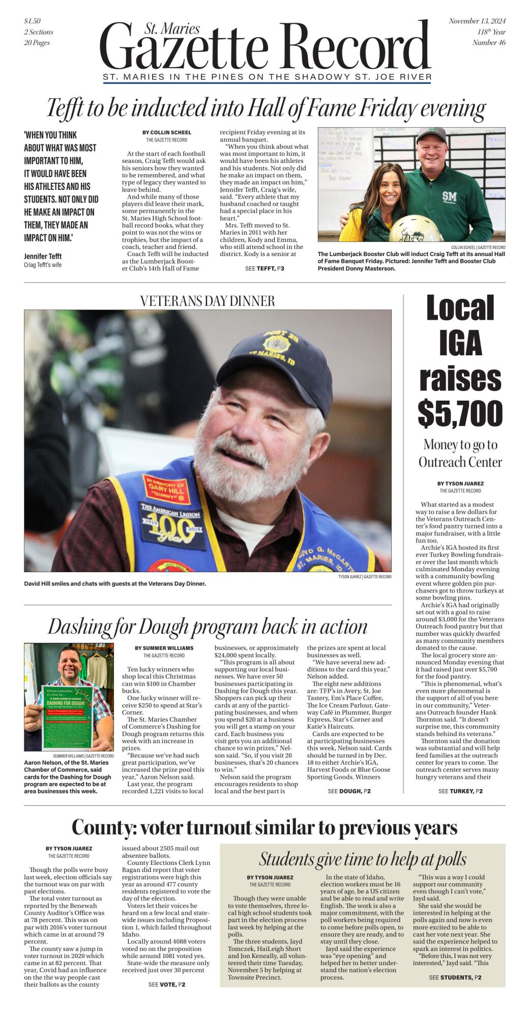 Gazette PDF - November 13, 2024 | News | gazetterecord.com