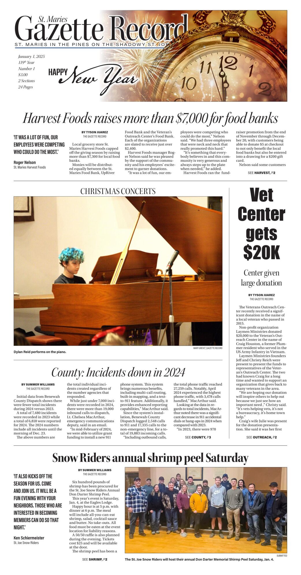 Gazette PDF January 1, 2025 | News | gazetterecord.com