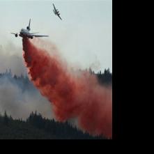 Winds help double size of Mount Hood fire