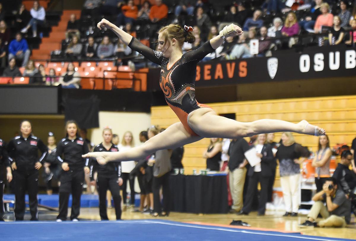 OSU gymnastics: Singley leads Beavers past Stanford | Gymnastics ...