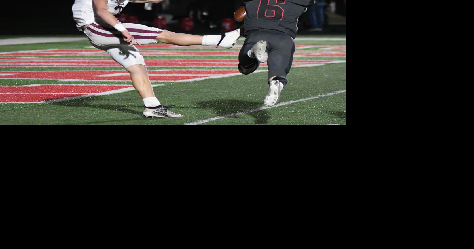 High school football: RedHawks shut out Raiders to claim state playoff ...