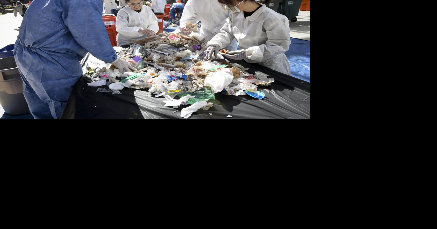 OSU students team up for recycling audit