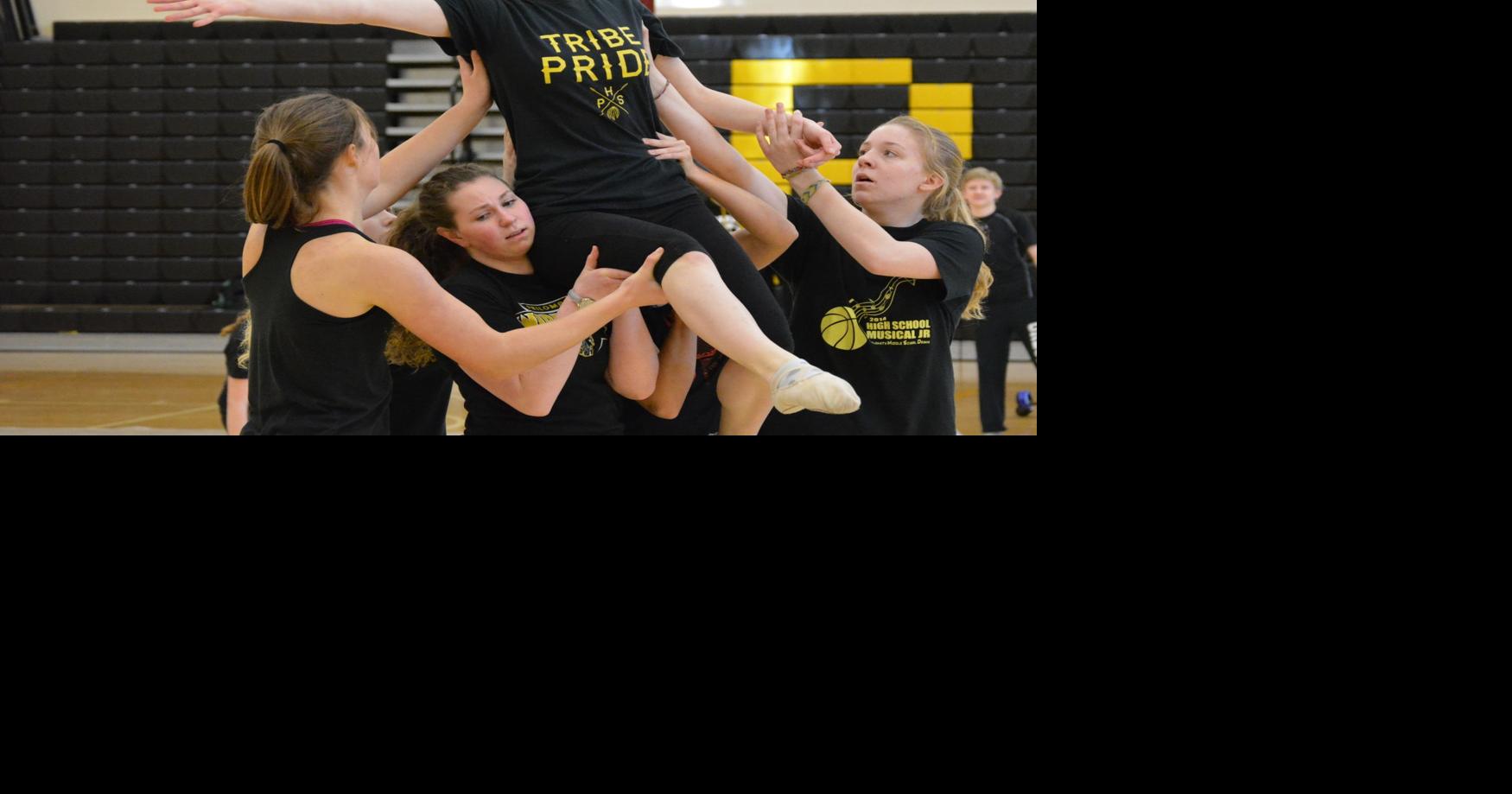 PHS dance team prepares for competition on home floor