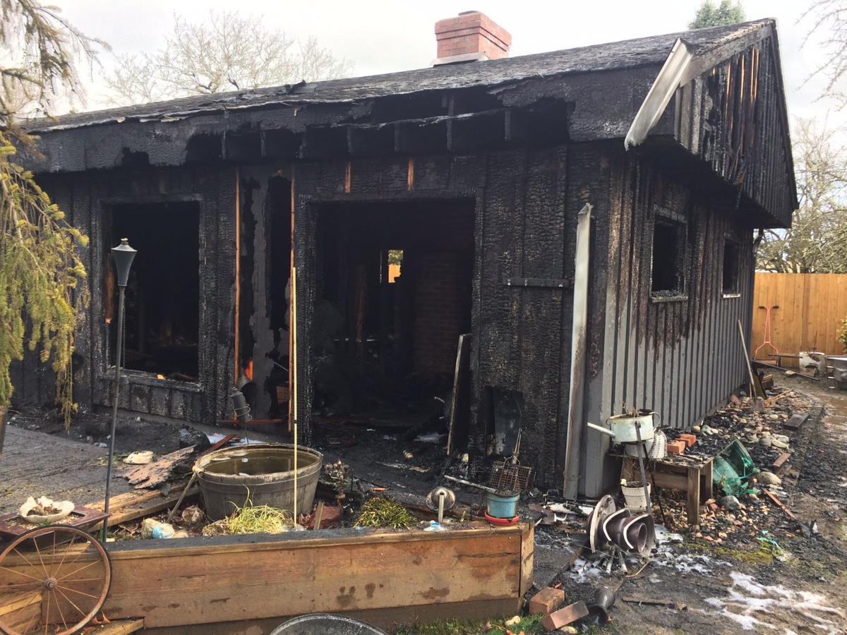 Firefighters battle 'ripping' house fire in Corvallis