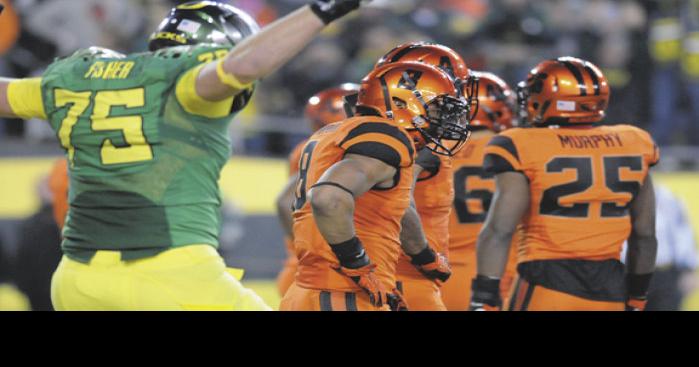 OSU football: Ducks come through late to win Civil War, 36-35