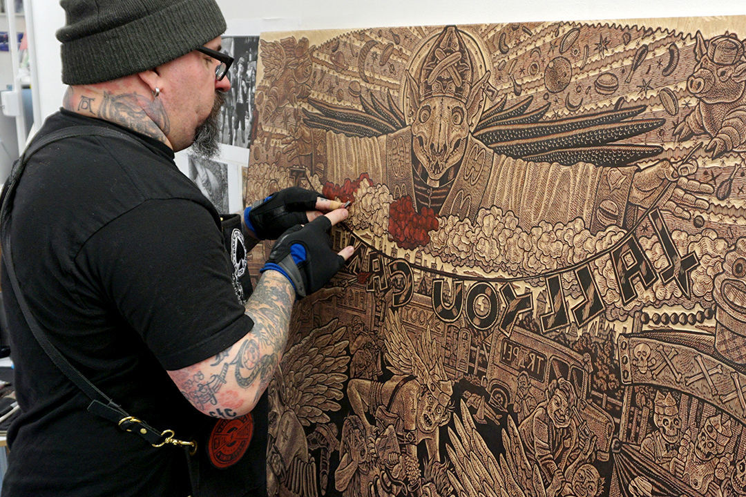 Printmaker Huck to visit OSU Thursday