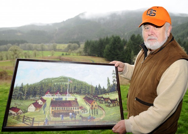 Historic building coming back to Fort Hoskins