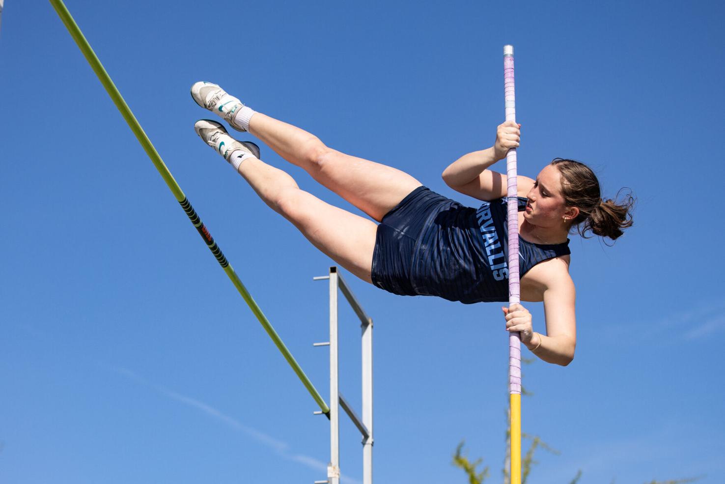 Local athletes fall in love with pole vaulting