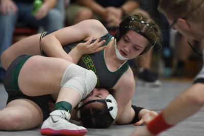 Sweet Home wrestling Bailey Chafin battled back from injury