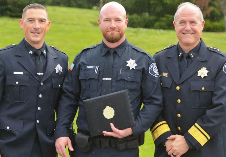 At age 40, Jacob Coon transitions to life as a Philomath police officer