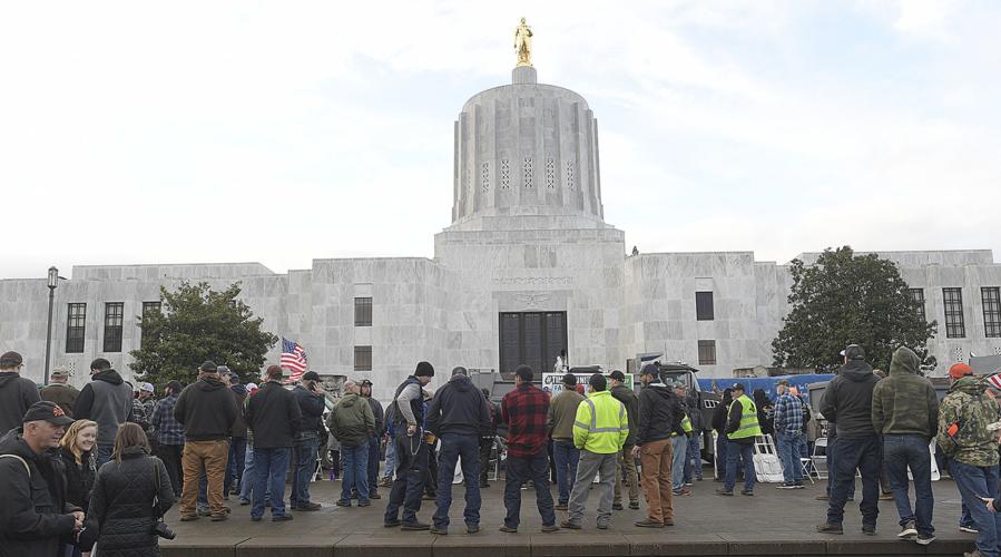 Convoy to the Capitol: Timber Unity rally converges on Salem