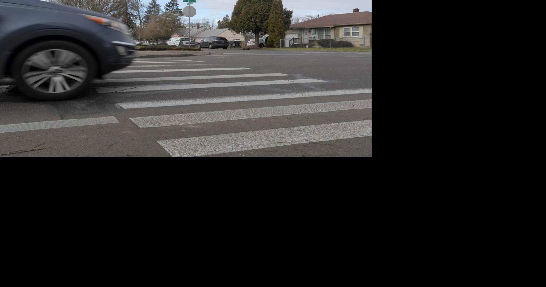 Albany parent shines light on pedestrian safety at intersection