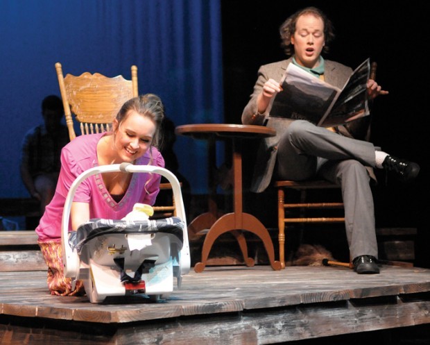 Unorthodox delivery, but LBCC play delivers