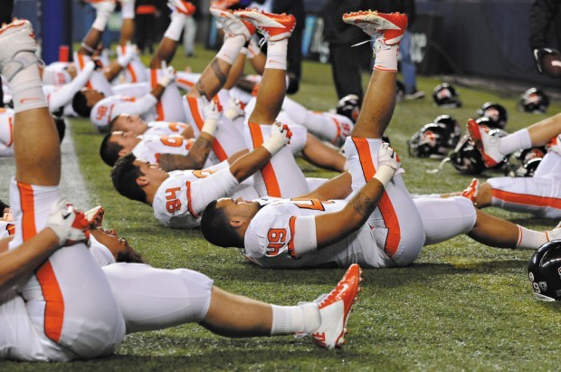 OSU football: Changes to in-season training keep Beavers going