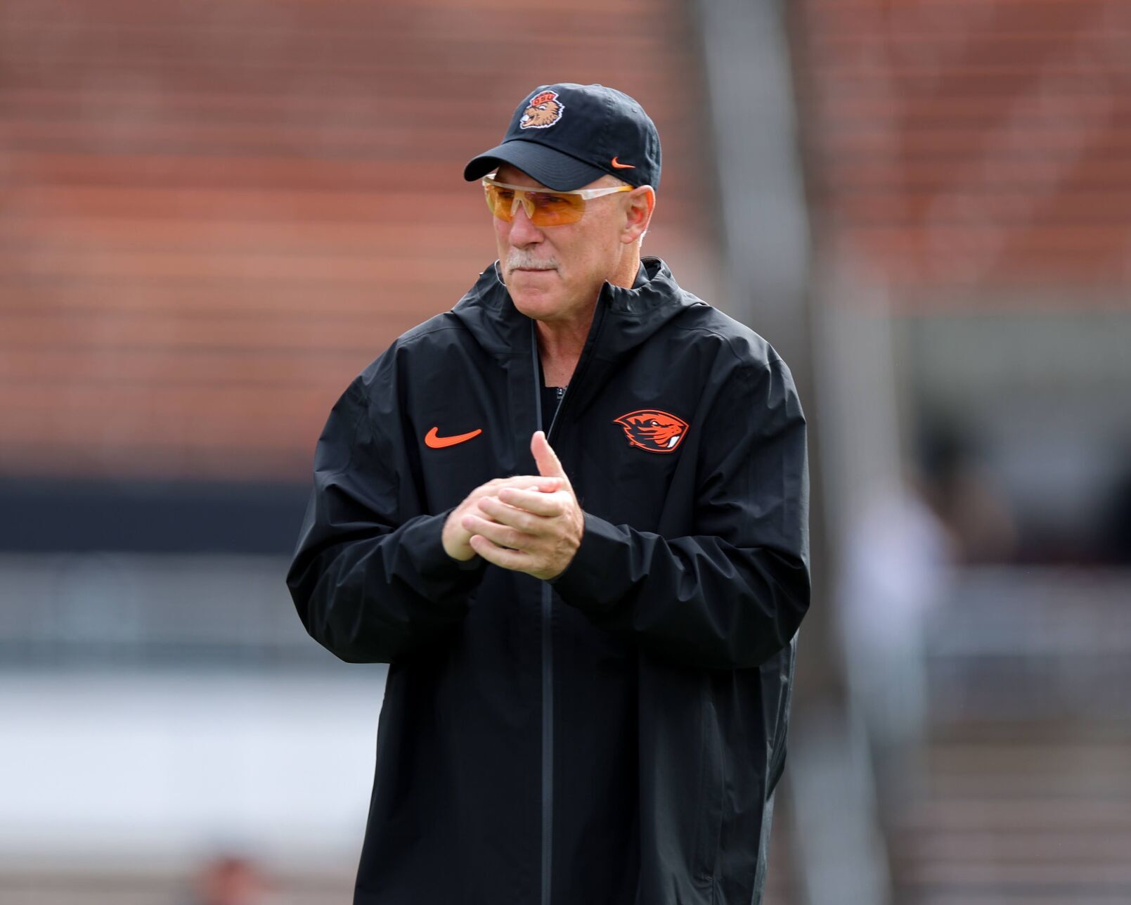 Oregon State football: AD Scott Barnes, coach Robb Akey