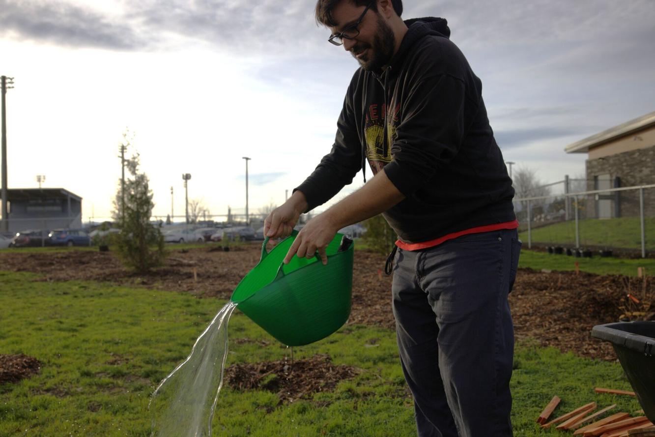 Albany middle school grows mini forest with grant money