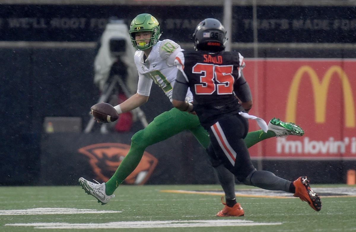 UO football: Brennan praises Herbert