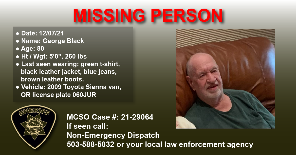 80-year-old Jefferson man reported missing has been found